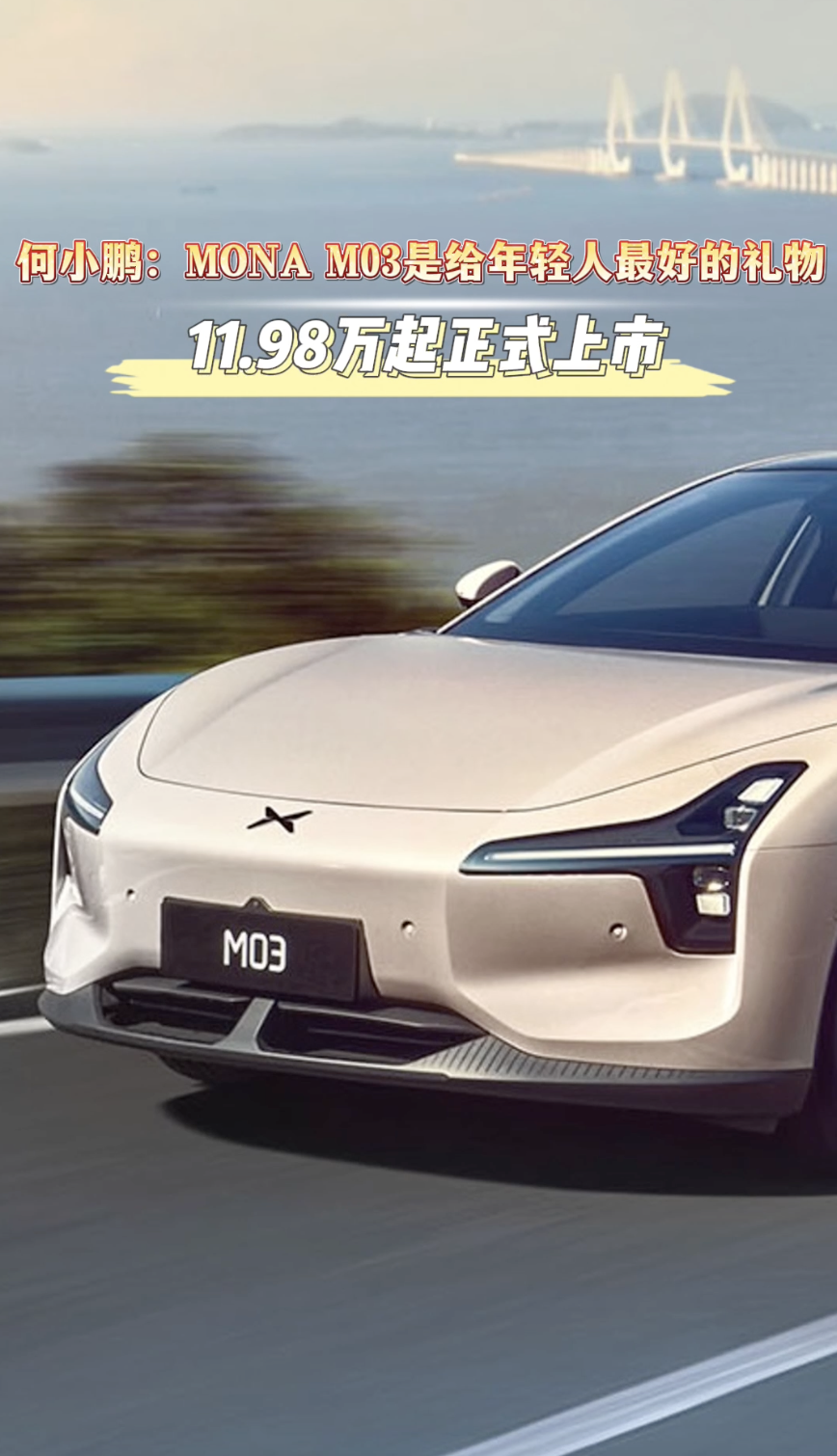 11.98万元起，小鹏MONA M03正式上市！- 买车网